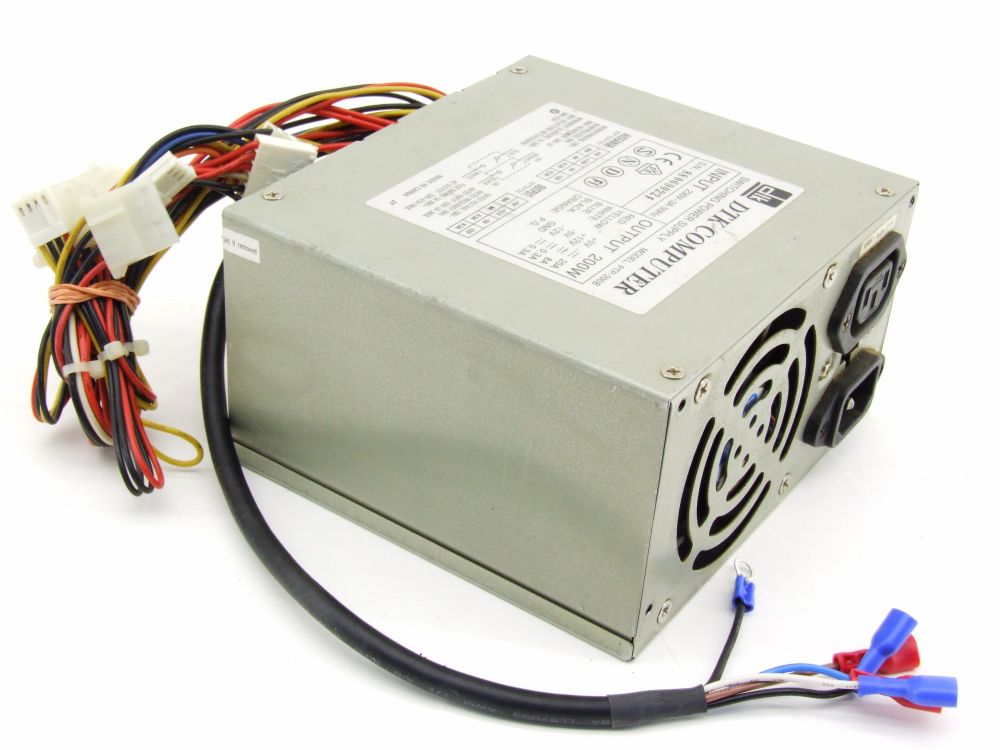 DTK-Computer PTP-2008 200W AT Switching Power Supply Unit PSU PC ...