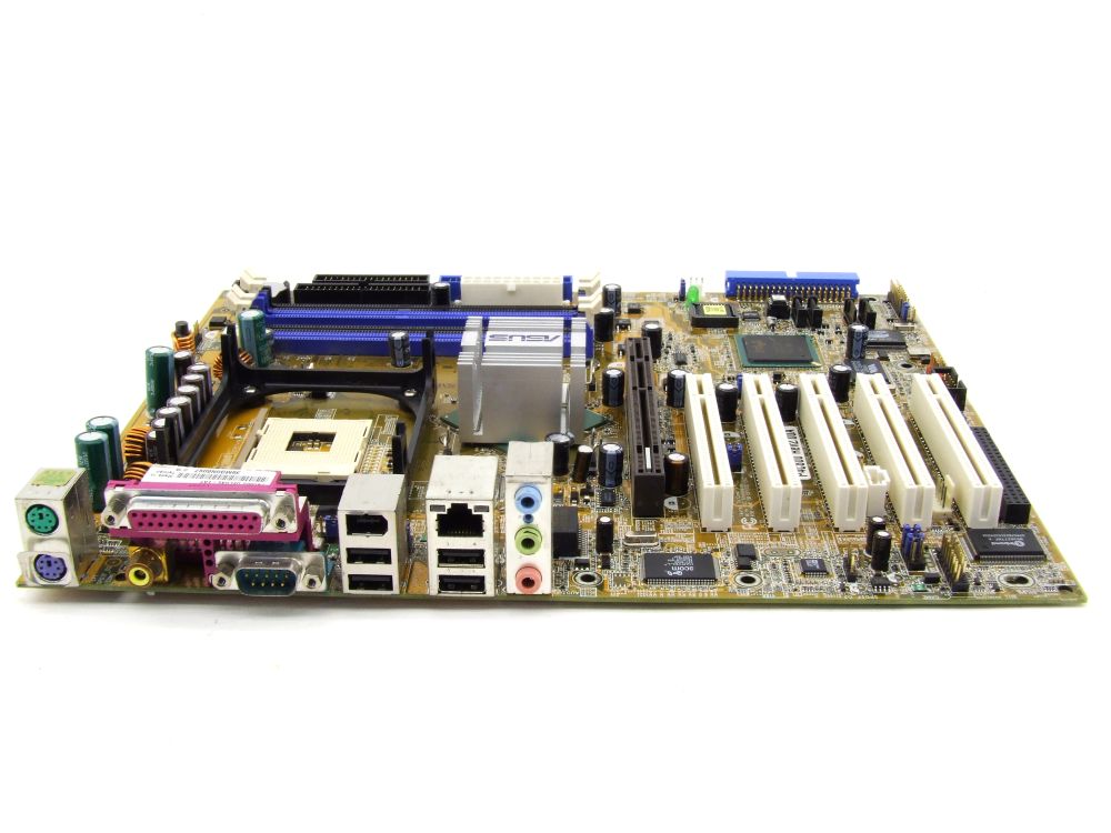 ASUS P4C800 ATX Desktop PC Computer Mainboard Intel Socket / Sockel 478