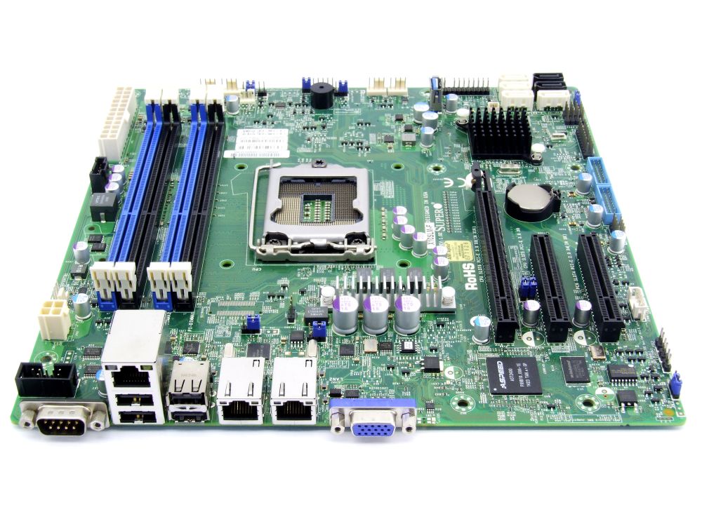 Supermicro X10SLM-F mATX Server Mainboard Intel Socket LGA1150 Sockel H3