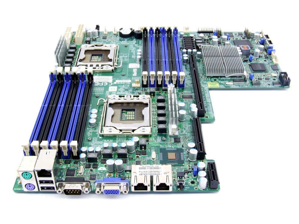 Supermicro X8DTU-F Server Mainboard Intel Dual Socket / Sockel LGA1366 ...
