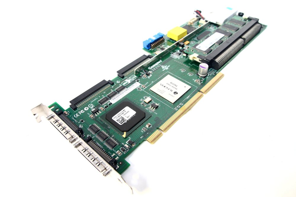 Adaptec ASR 3225S 128MB SCSI RAID Controller PCI-X FRU 13N2197 IBM ...