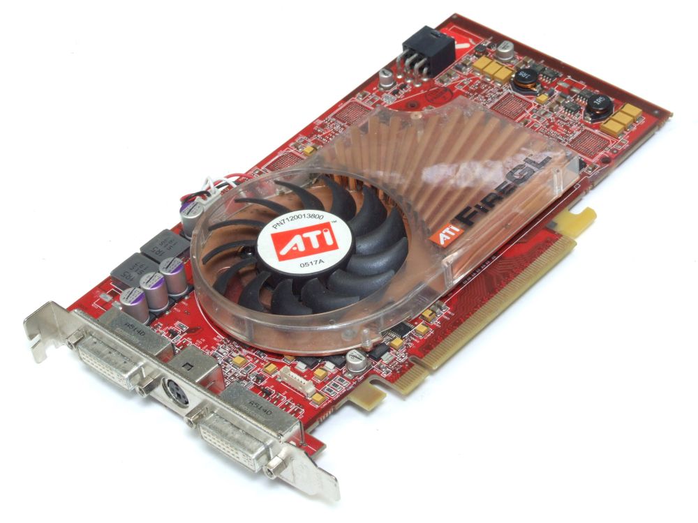 ATI FireGL V7100 256MB DDR3 PCIe Dual DVI/S-Video Graphics Card 102A3220111