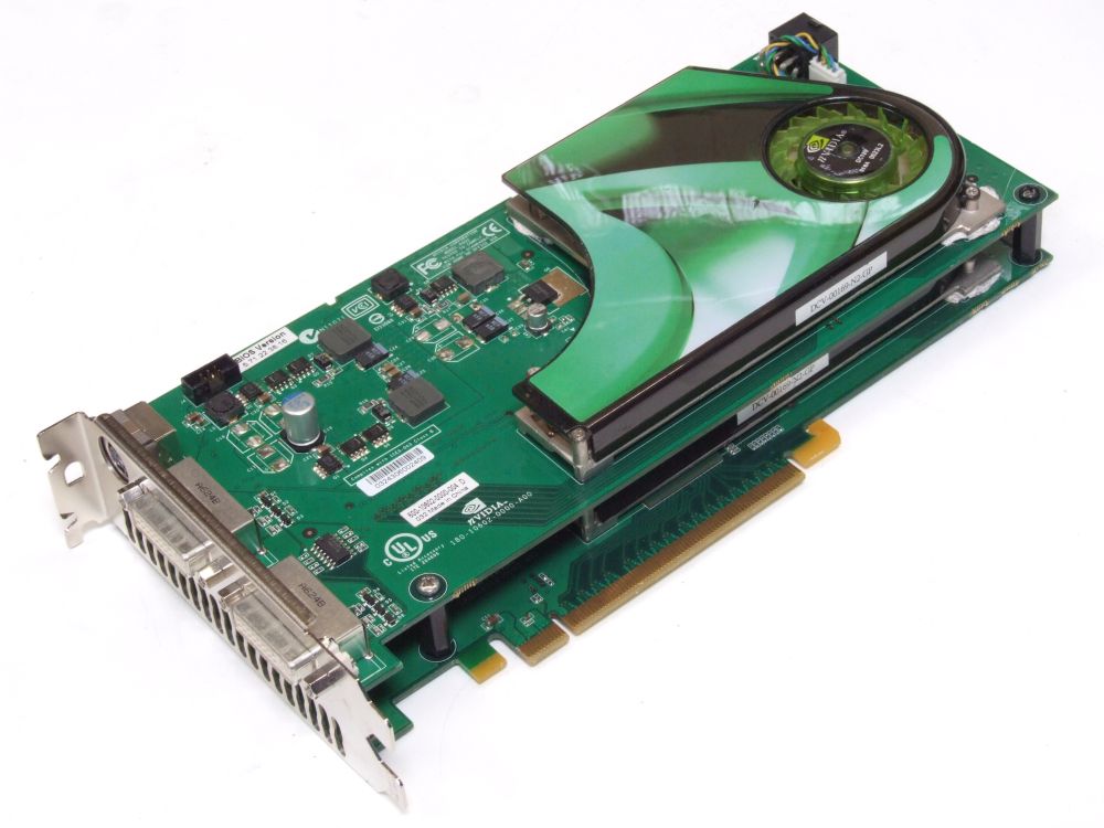 nVidia GeForce 7950 GX2 1GB DDR3 PCIe 2xDVI Dual GPU Video Card DCV-00169-N2-GP
