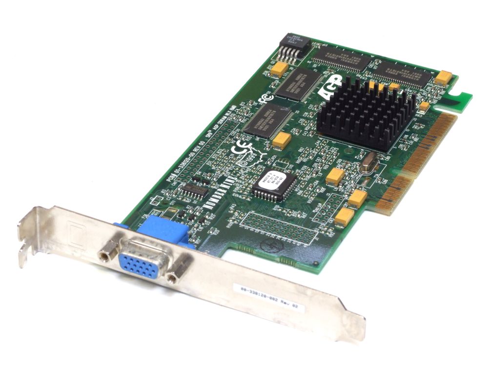 IBM Number Nine SR9 8MB AGP 3.3V VGA Graphics Card/Grafikkarte 01-338120-00