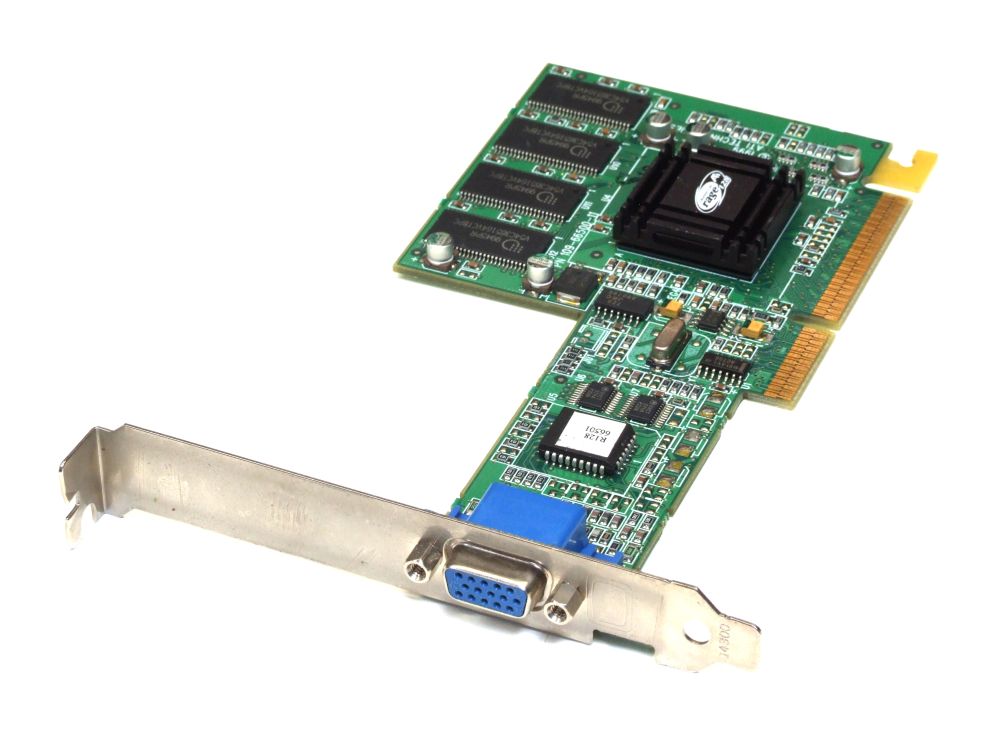 ATI Rage 128 32MB SDRAM AGP3.3V VGA Graphics Card/Grafikkarte 109-66500 ...