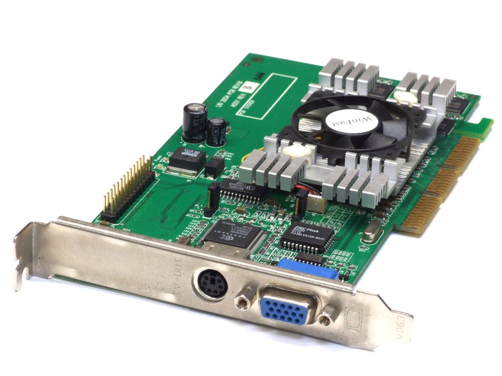 Leadtek WinFast nVidia GeForce2 MX 64MB AGP Video Card/Grafikkarte LRI ...