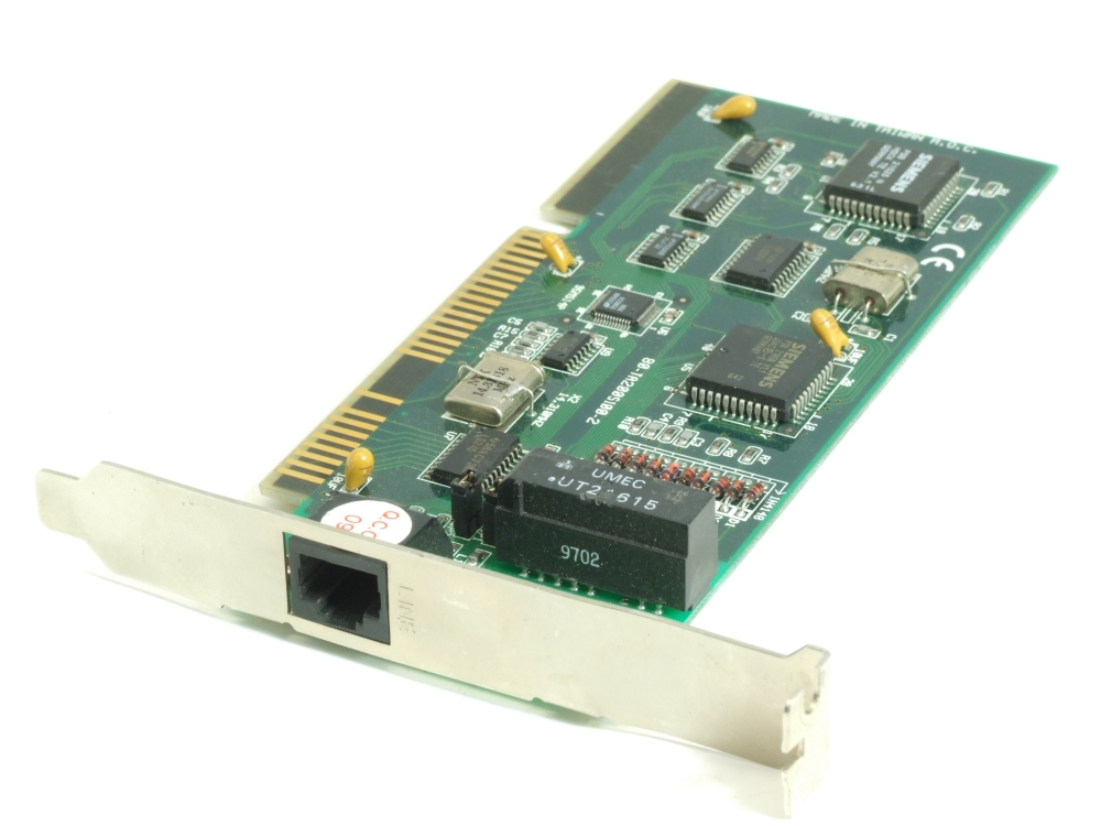 Askey TAS100H-N ISA Modem Fax Controller Adapter Interface Card Karte ...