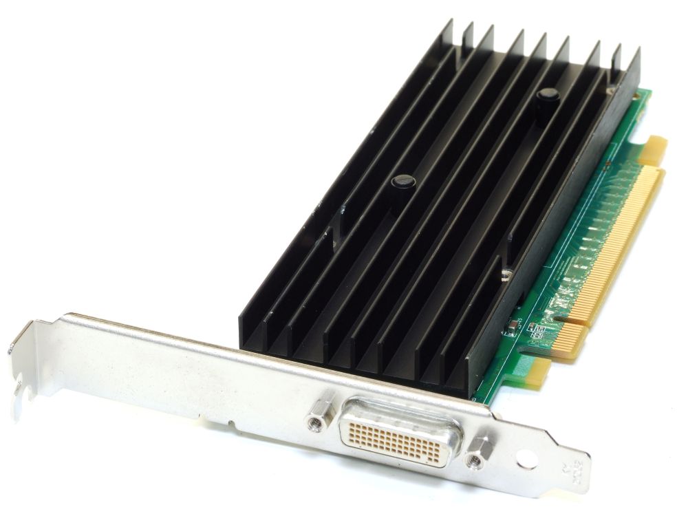 DELL P538 Nvidia Quadro NVS 290 DMS-59 256MB DDR2 PCIe Graphics Card CN ...