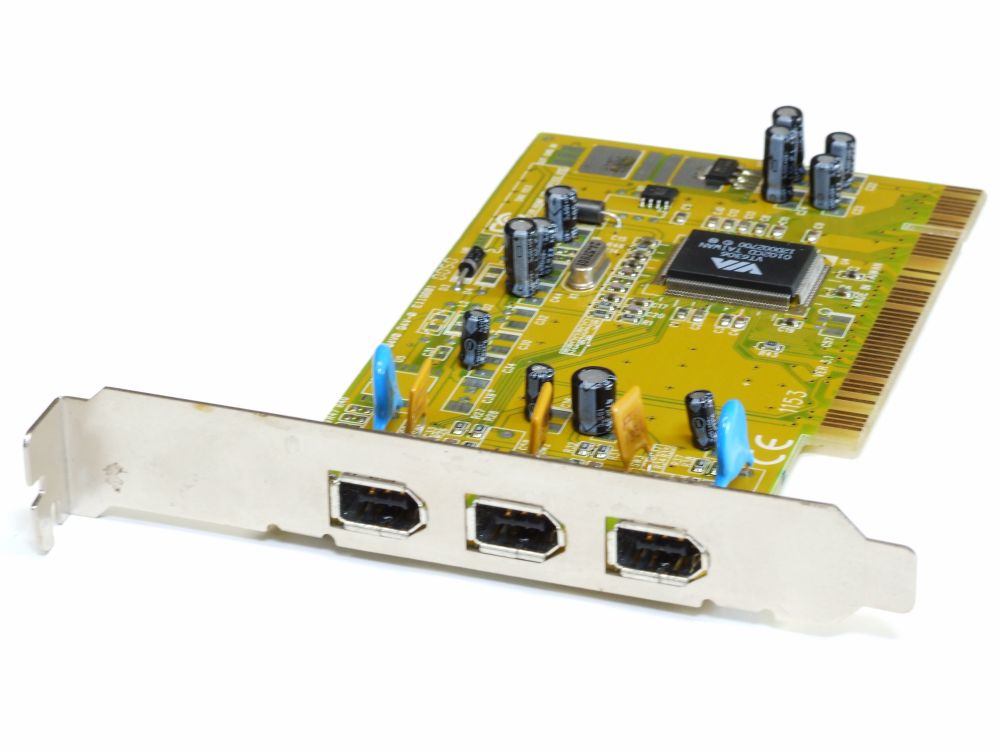 Sunix SNX 1153 3 Port Firewire PCI PC Host Controller Interface Card ...