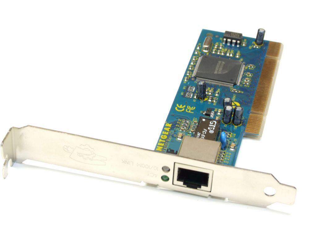 Netgear FA331 Rev C1 PCI LAN NIC 10/100MBit PC Netzwerkkarte/Fast ...