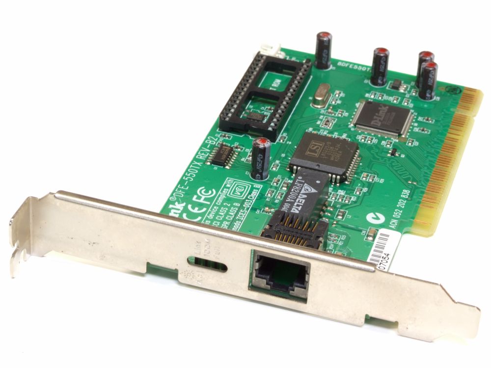 D-Link DFE-550TX PCI NIC Ethernet DSL LAN Interface Network Card ...
