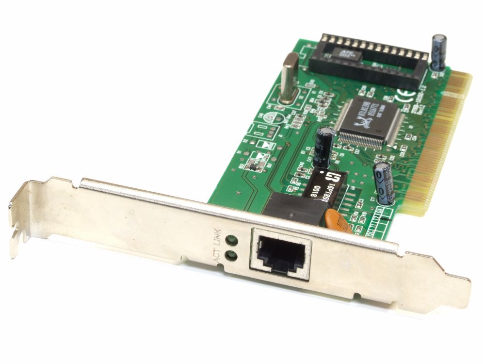 Realtek RTL8139 Chip NIC PCI LAN Computer Adapter RJ45 Controller ...