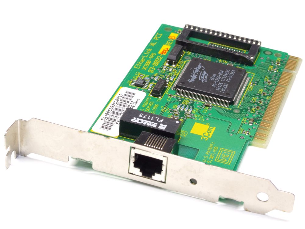 3Com 3C900-TPO Etherlink XL PCI LAN Interface Adapter Network Card ...