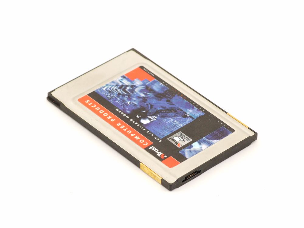 56k PC Card Modem 5V Slot PCMCIA Adapter 16-bit Network Communication ...