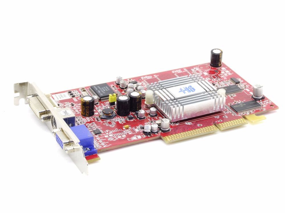 HIS R8N-13-B ATI Radeon 9550 VIVO GPU 256MB DDR Ram VGA DVI TV AGP ...