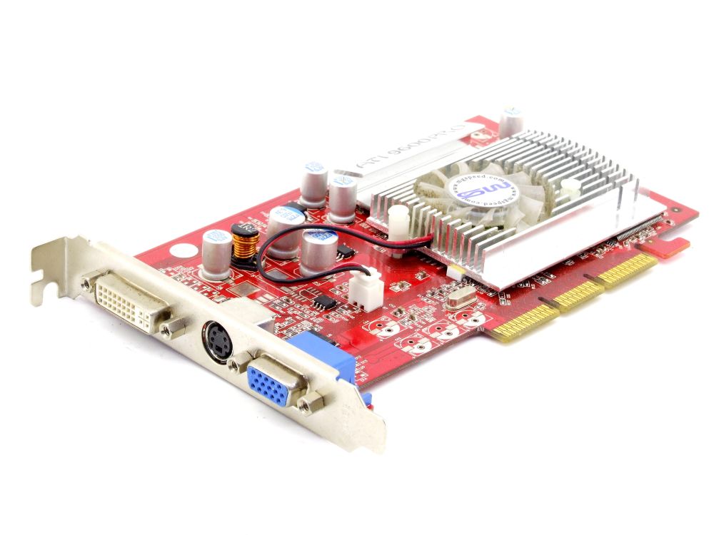 ATI MS-960P/256D1A8CDT Radeon 9600 Pro 256MB DVI TV S-Video VGA AGP ...
