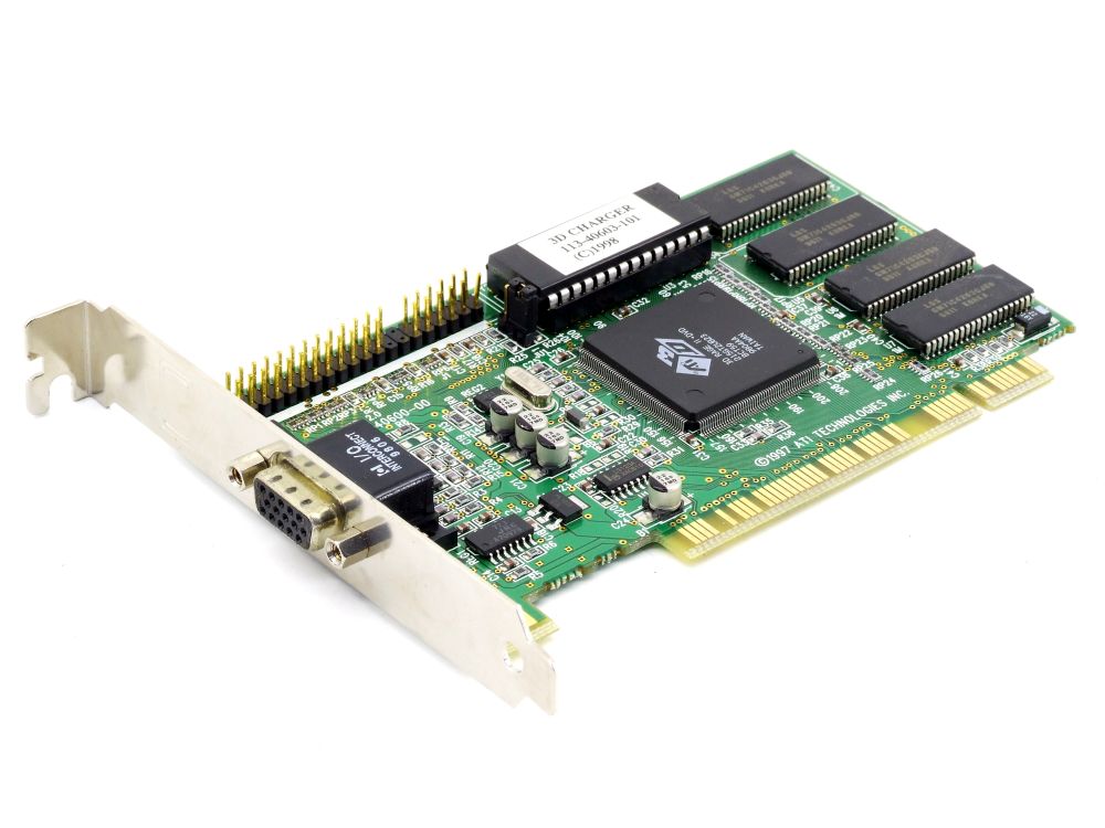ATI 102406060 3D Rage II+DVD Xpression 2MB DRAM PCI Video Grafikkarte ...