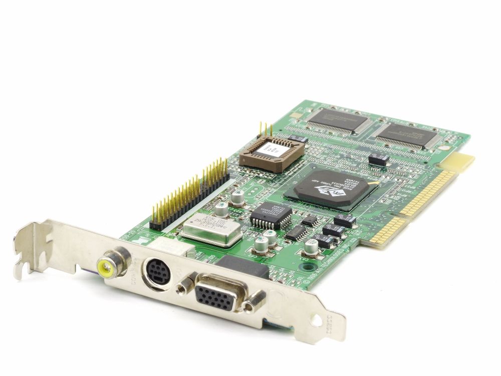 ATI 1024022 Rage PRO Turbo GPU AGP 3.3V 8MB VGA TV Video Karte 40208 ...