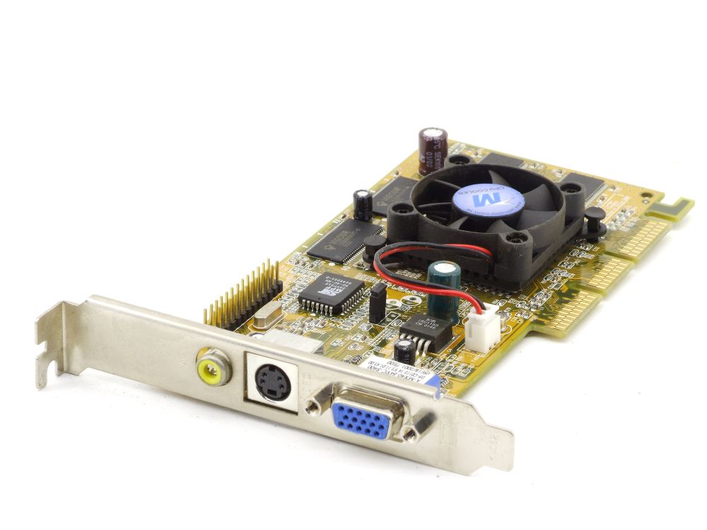 Nvidia A-MX40-64VC-S400 GeForce 2 MX400 64MB AGP VGA Video Card ...