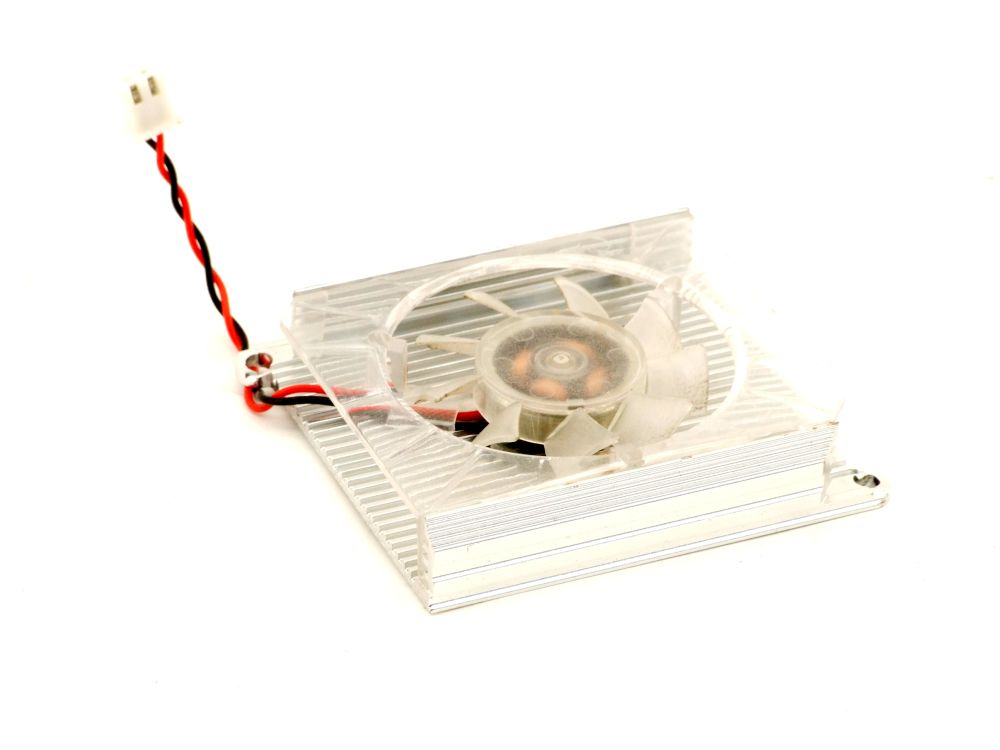 ATI Nvidia Graphics Card Chip Cooler Heat Sink 2-Pin Fan VGA Video ...