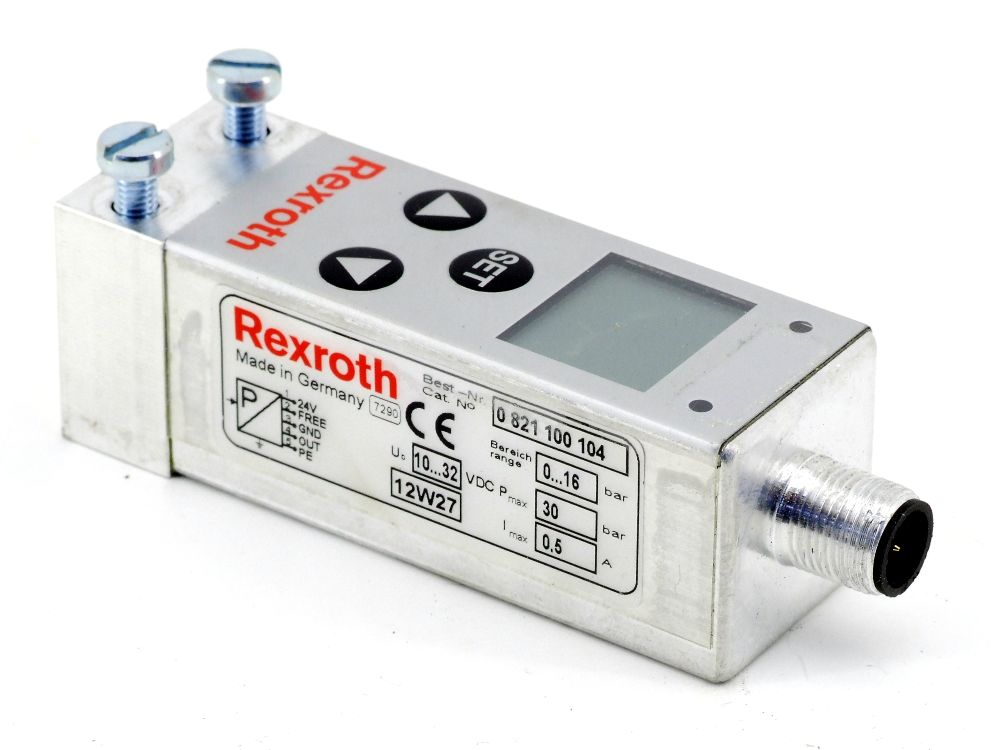 Rexroth 0821100104 Pneumatik Drucksensor Sensor-Element PE2-P1-F001-000 ...