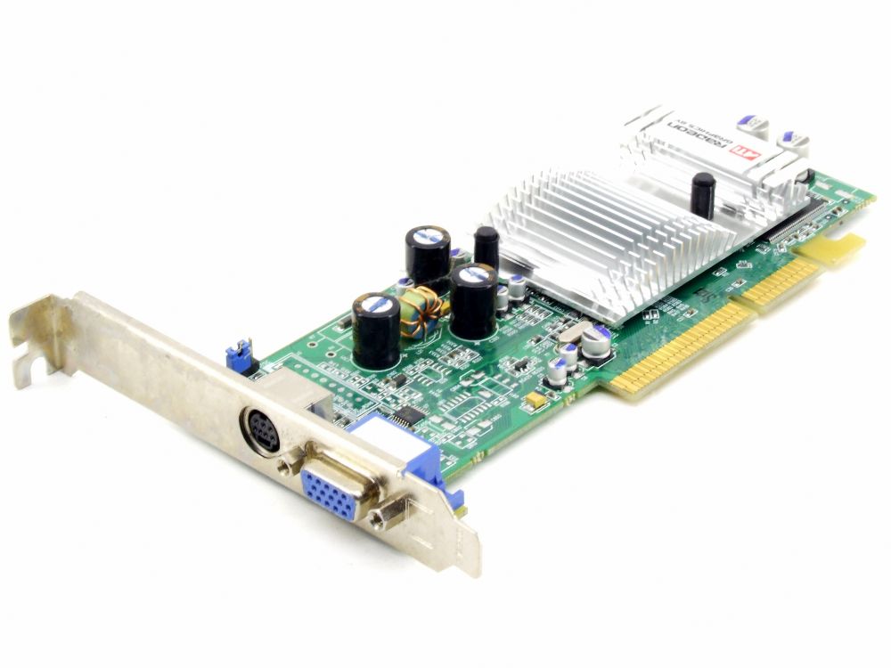 Sapphire 87-5C24 ATI Radeon 9550 SE 128MB DDR VGA/TVO Computer AGP ...