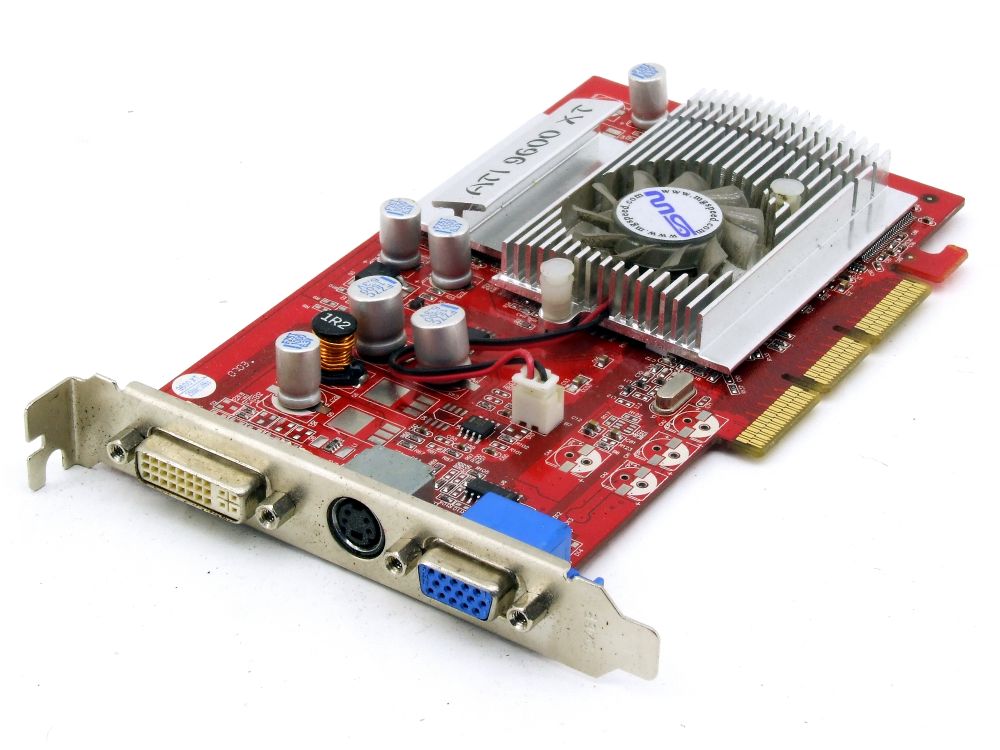 ATI Radeon 9600 XT MS-960XT/256D1A8CDT 256MB DDR AGP DVI VGA S-Video ...