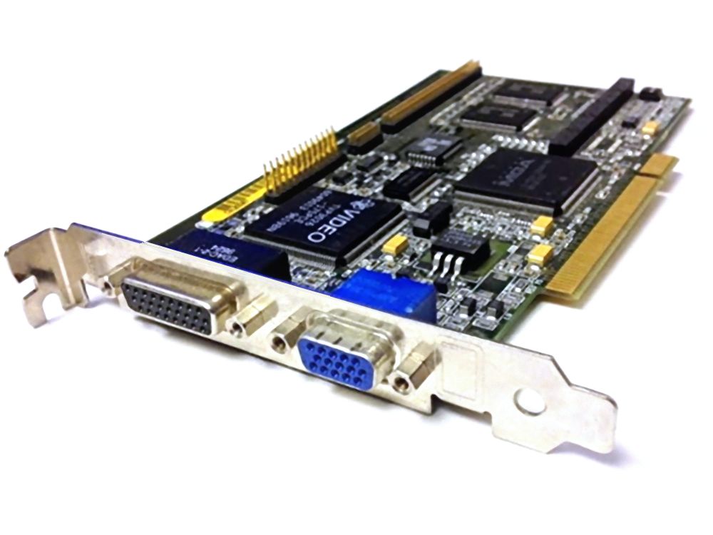 Matrox Millennium MGA-MIL/4 PCI Grafikkarte 590-05 PC VGA 4MB Card ...