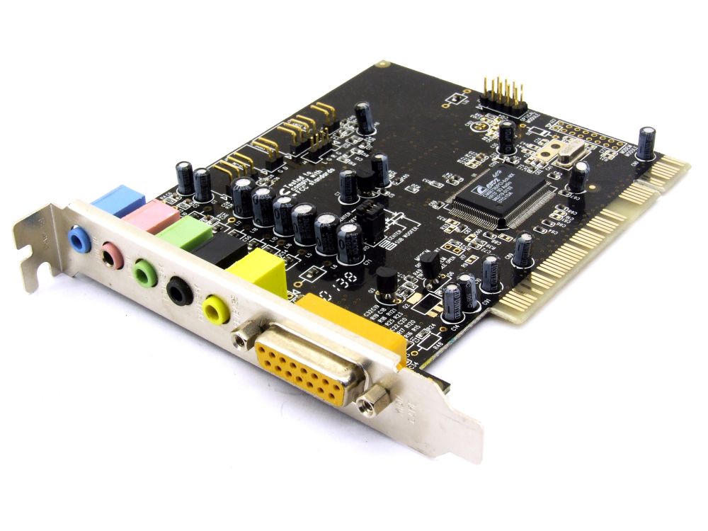 Cmedia CMI8738 6-Kanal Soundkarte PCI Game/Midi/Joystick 3D Audio Board ...