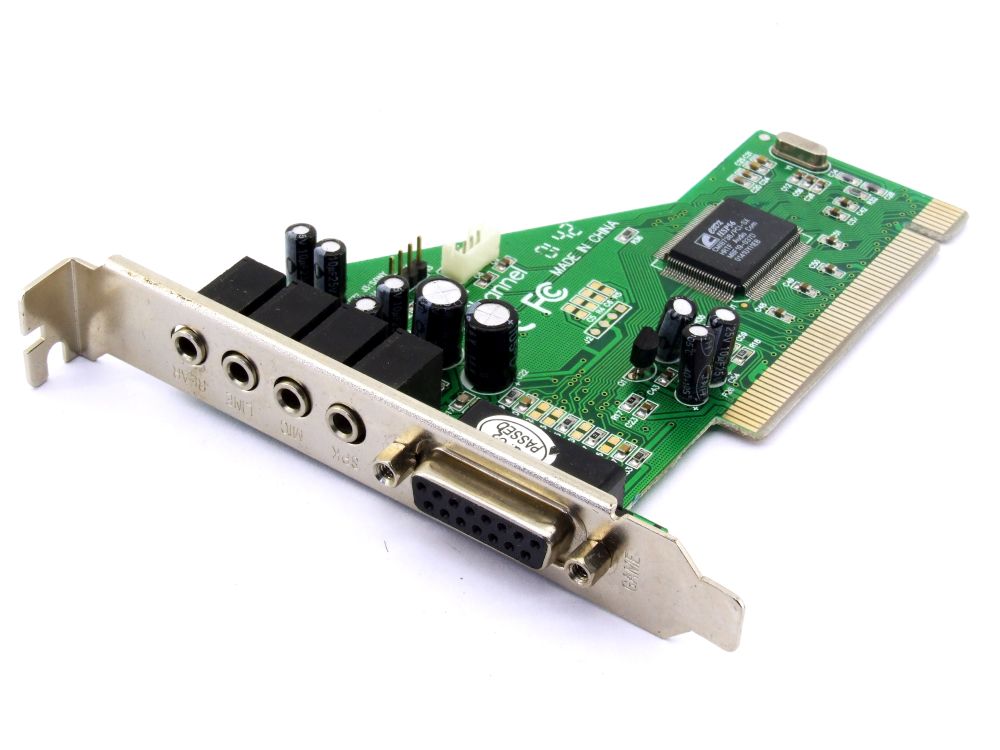 Cmedia 4 Channel CMI8738/PCI-SX PCI Audio Game Board Soundkarte ...