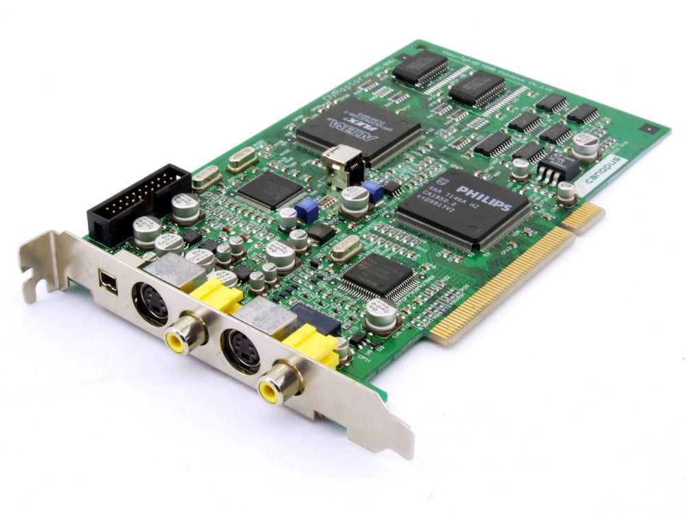 Canopus DVRaptor M21-PC-806 Video Digital Capture Card Multimedia ...