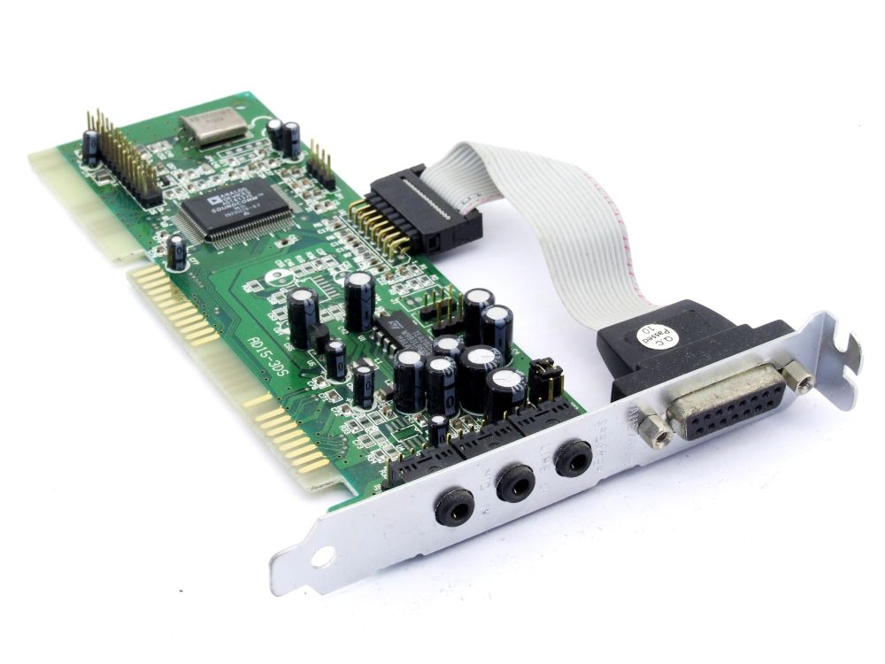 Analog Devices AD15-3DS AD1815JS Chip Soundcomm Retro Audio Board ISA ...