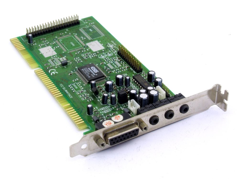 ESS ES1869F A111-A20 AudioDrive Chip 16-Bit ISA Retro IDE Wave Table ...