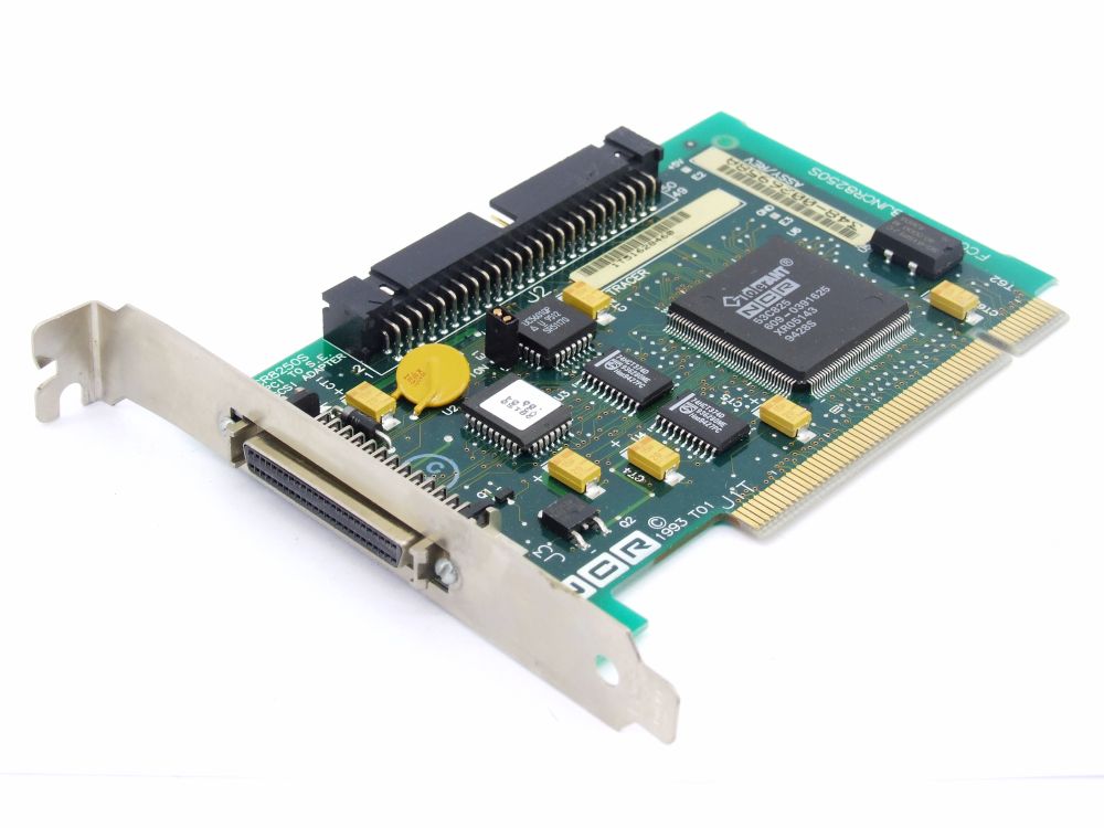 NCR NCR8250S SCSI 50-Pin PCI Adapter Controller Karte 348-0026958A ...