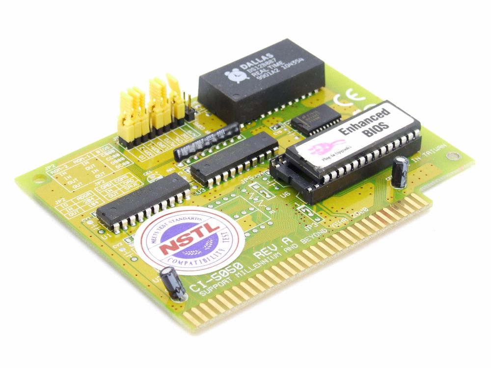 Centos CI-5050 EXSYS Siemens Vintage Year 2000 Bios Controller Retro Setup Karte