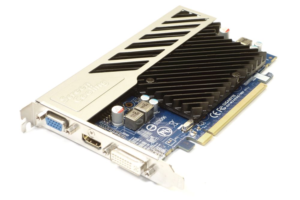 Gigabyte ATI Radeon HD5450 1024MB DDR3 PCIe Graphics Card HDMI DVI GV ...