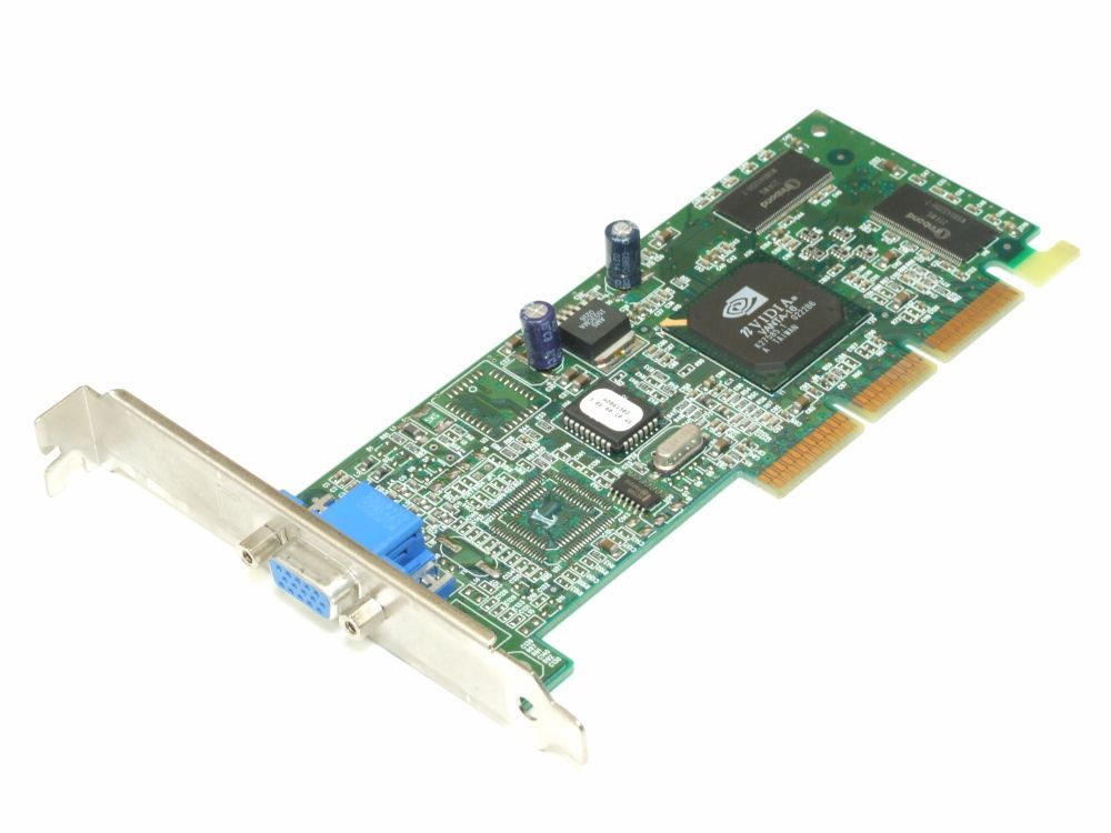 IBM nVidia GeForce Riva TNT2 16MB AGP PC Video Graphics Card VGA IBM ...