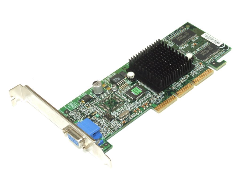 nVidia GeForce 2 MX200 32MB AGP 64 bit PC Graphics Card Grafikkarte VGA ...