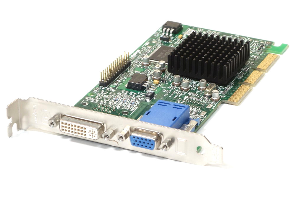 Matrox MGA-G450 16MB DDR AGP Graphics Card VGA S26361-D1283-V17 B-Stock ...