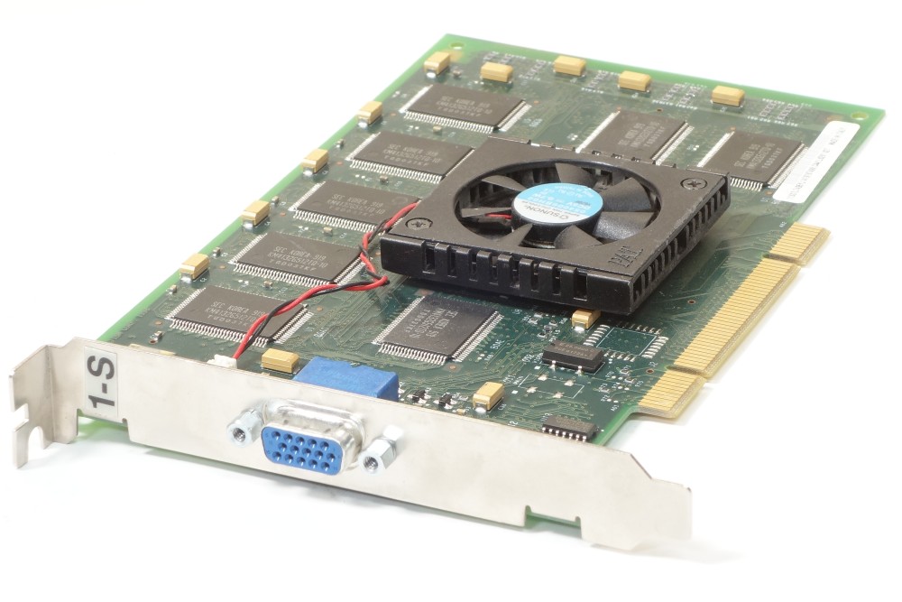 IBM TYPE 1-S POWER GTX 2000 32MB SGRAM PCI Computer Graphic Card VGA ...