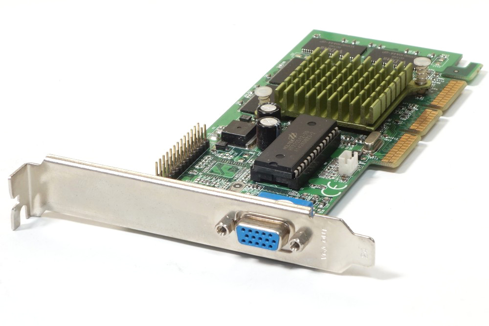 nVidia GeForce 2 MX200 32MB AGP Computer Video Card Grafikkarte VGA ...