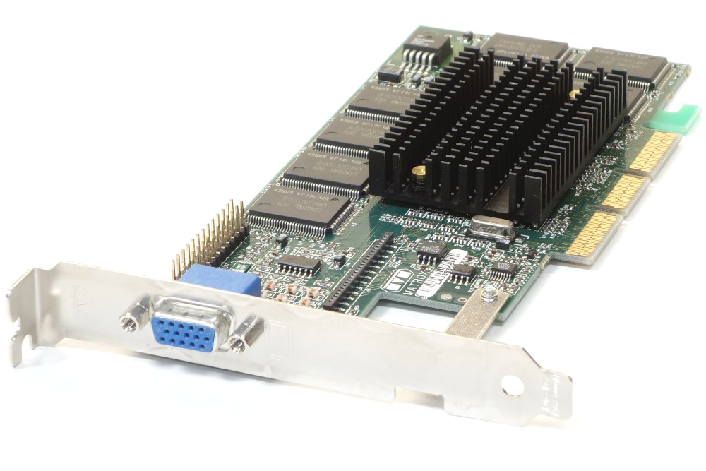Matrox G4+MA32G Millenium MGA-G400 32MB AGP VGA Video Vintage Board ...