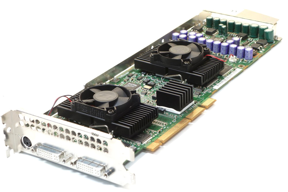 3Dlabs Wildcat4 7110 AGP Pro8x 128MB Video Card 2x DVI 54-001046-001 ...