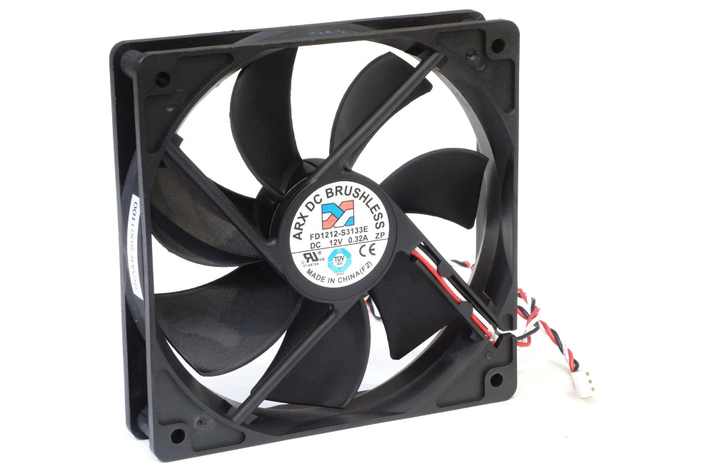 ARX FD1212-S3133E 120x120x25mm Gehäuse-Lüfter Brushless Fan DC-12V 3 ...