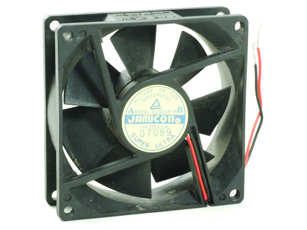 Jamicon SU 8025-M 2-Wire 80x25m Super Ultra PC Cooling Fan PC Lüfter 0 ...