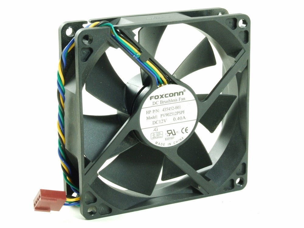 Foxconn PV902512PSPF 0D 4-Pin Case Cooling Fan Lüfter 90x25mm 0.4A HP 435452-001