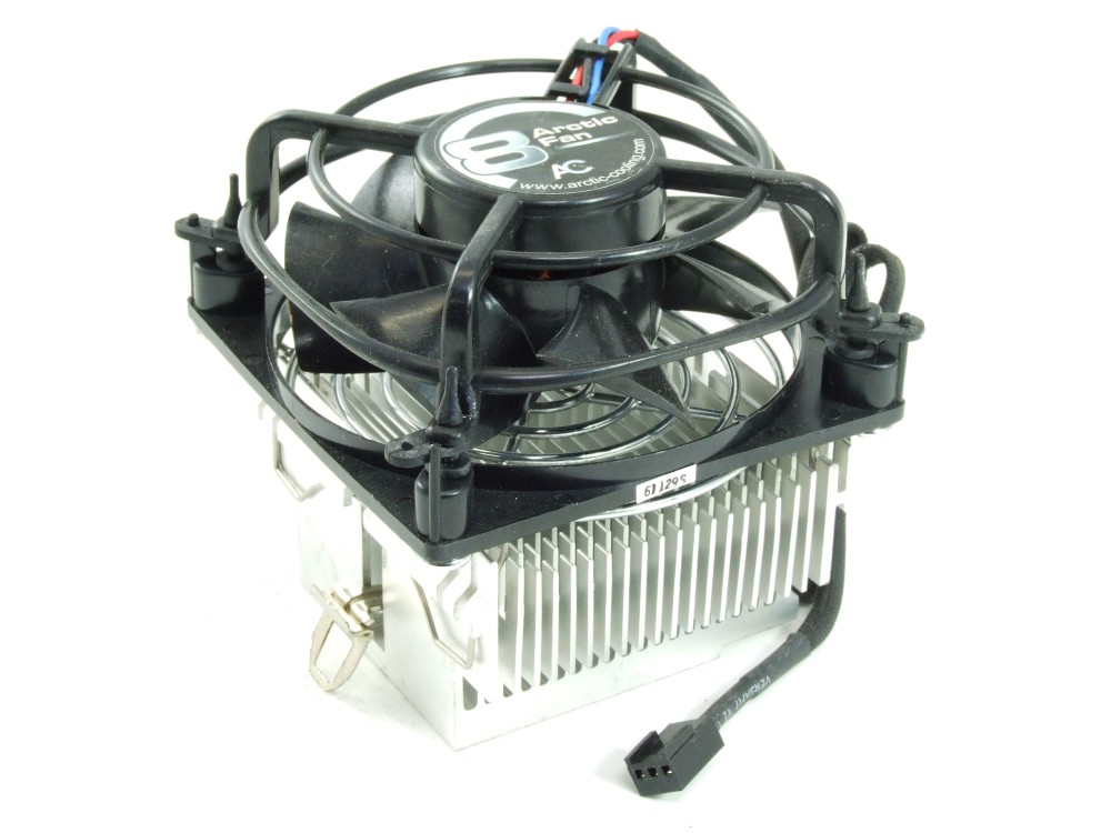 Arctic Cooling Arctic 8 Fan Socket A 462 370 Aluminium 3-Pin CPU Cooler ...