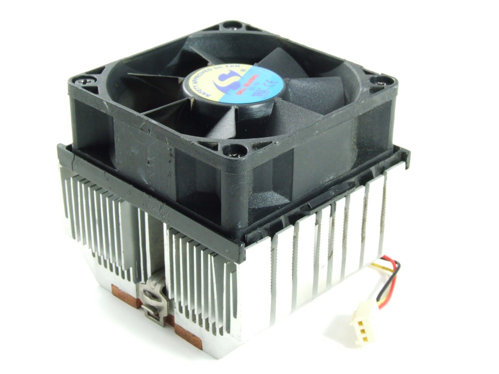 Spire 5U213C1H3G Fridge-Rock Socket 370 462 CPU 3Pin Copper Cooler Kupfer Kühler