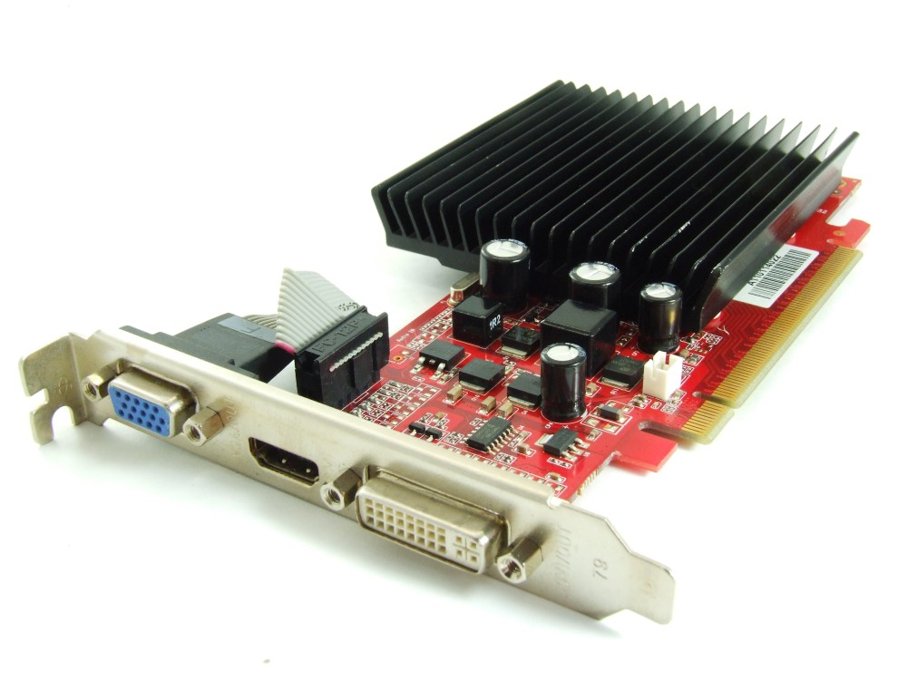 Palit Geforce 210 512MB DDR2 64bit passive Graphics Card DVI VGA HDMI Video Card