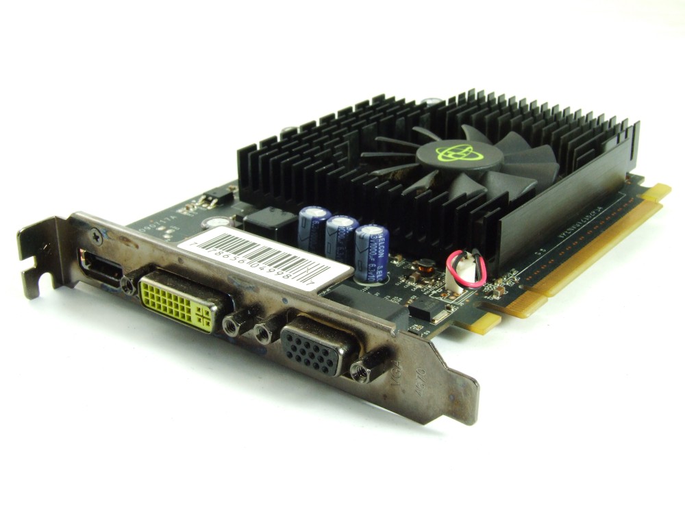 XFX Nvidia GeForce GT220 1GB DDR2 128bit DVI VGA HDMI Grafikkarte GT ...